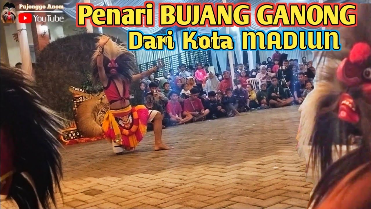 Penari Bujang Ganong Dari Kota Madiun - YouTube