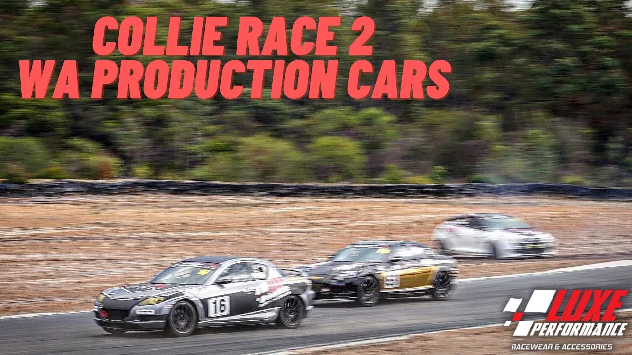 RX8 Collie Motorplex - WA Production Cars Rnd 3 Race 2 - YouTube