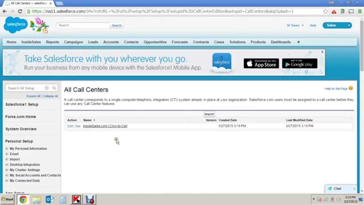Open CTI instructions - YouTube