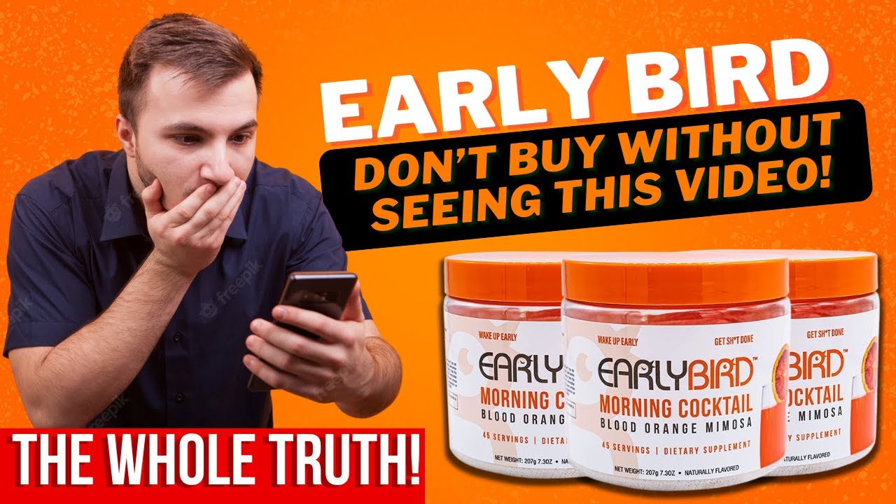 Early bird morning cocktail - is safe or not? Sincere review - YouTube