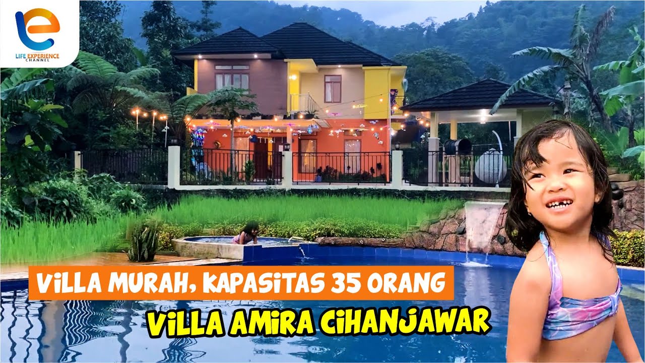 VILLA MURAH KAPASITAS 35 ORANG DI PURWAKARTA | VILLA AMIRA CIHANJAWAR ...