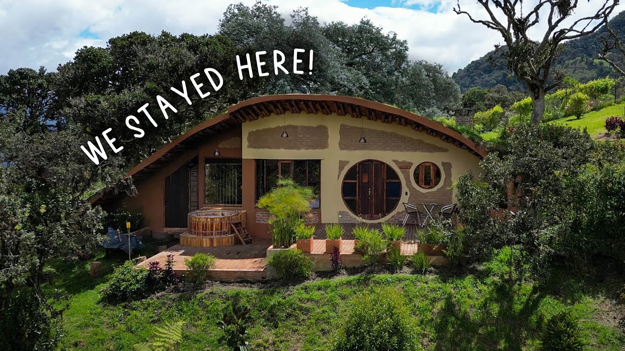 We Stayed in a REAL Hobbit House! - YouTube