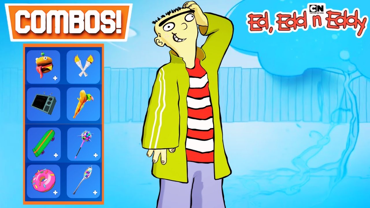 BEST ED Skin Combos (Ed, Edd n Eddy x FORTNITE!) - YouTube