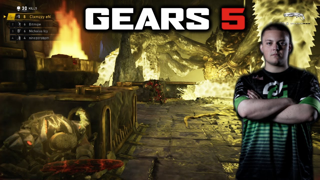 Clxmzzy vs pro player - (Nicholas Icy) Nexus Run it Back! Gears of war 5. - YouTube