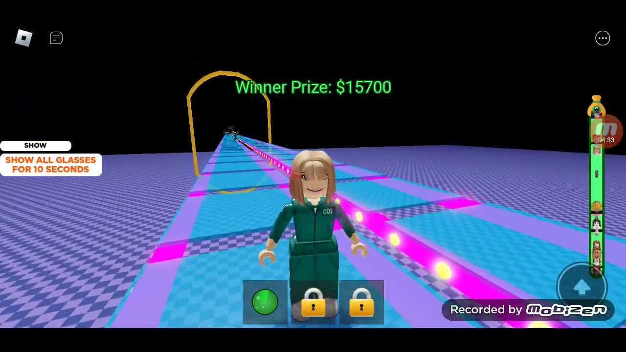 playing glass Bridge in roblox! - YouTube