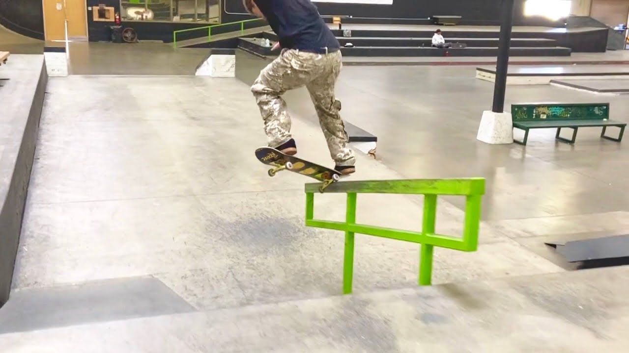 Skating At The Berrics - YouTube