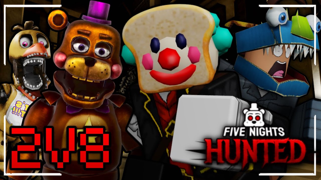 FIVE NIGHTS HUNTED RETURNS WITH 2V8 GAME MODE [Roblox Five Nights ...