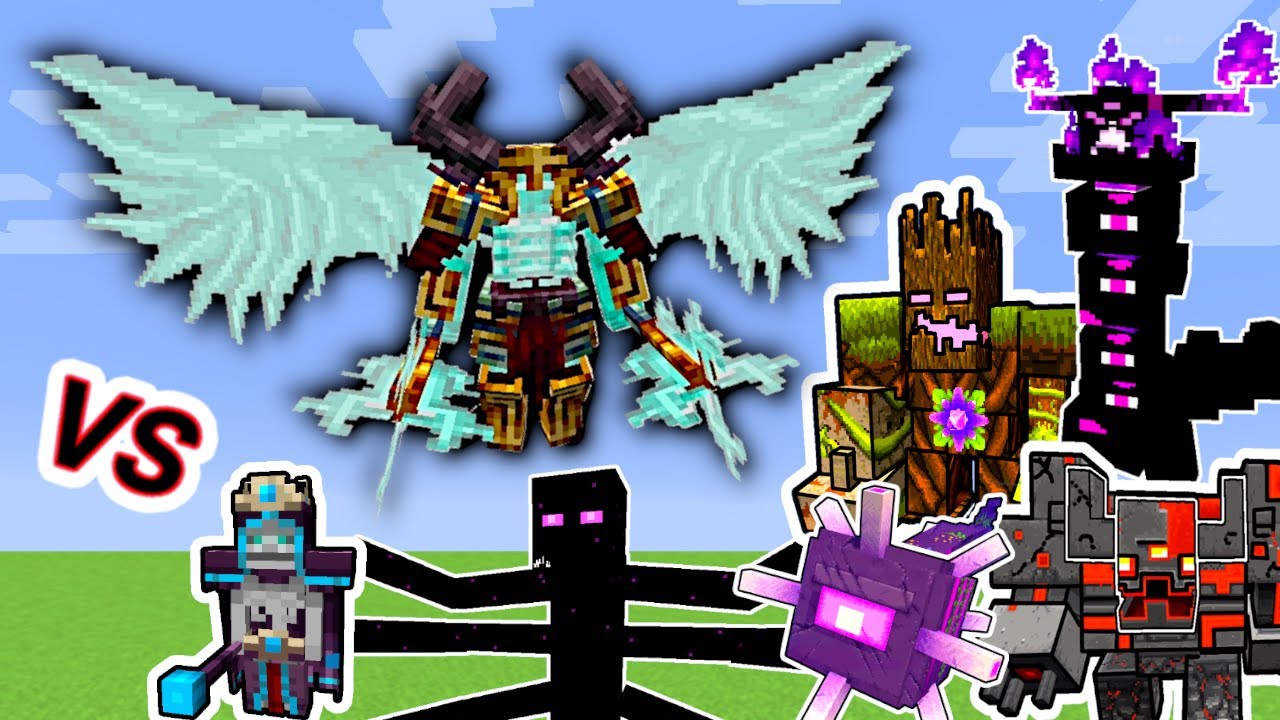 Maledictus Vs. Dungeons Bosses Monsters in Minecraft - YouTube