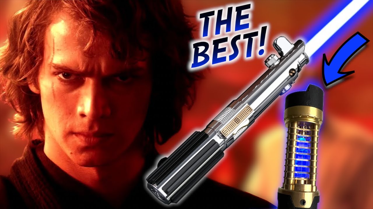 The Best Anakin Skywalker Neopixel Lightsaber With Crystal Chamber ...