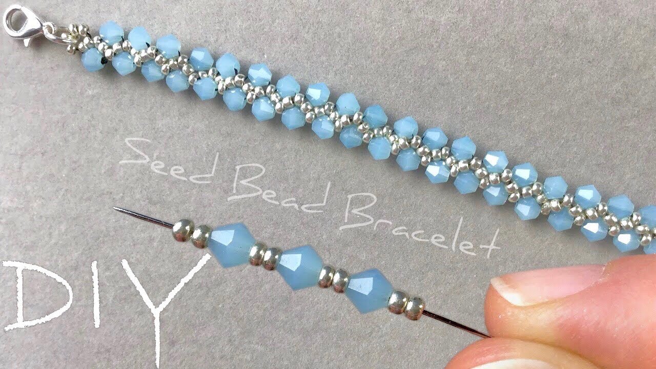 Beads Bracelet Making Tutorial: How to Make Bracelets with Beads - YouTube