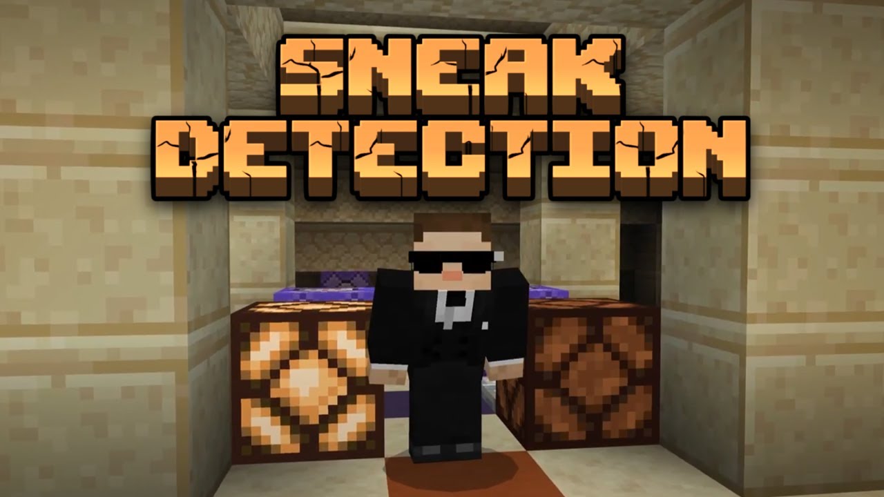 How to use Sneak Detection in Minecraft Bedrock - YouTube