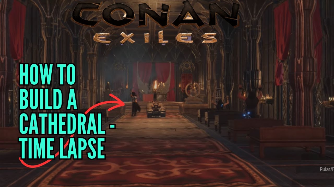 Conan Exiles - How to build Cathedral Gothic - Stormglass (Catedral de ...