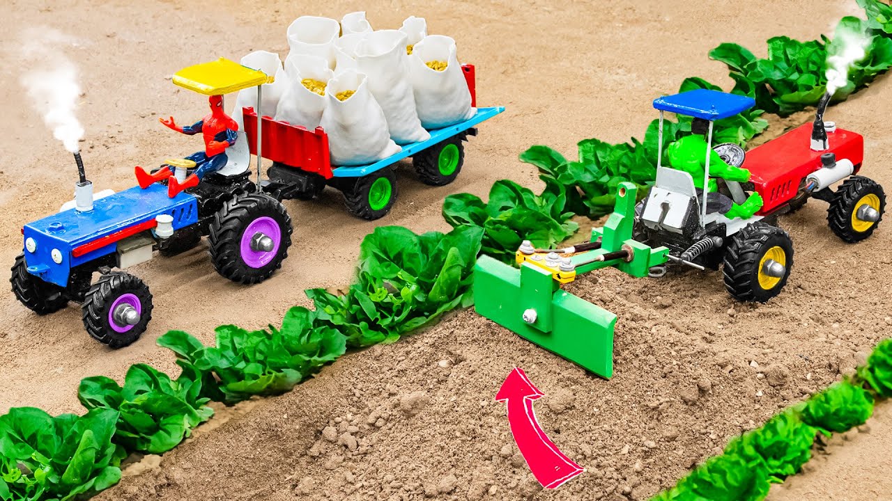 40 Minutes top most popular diy mini tractor science project of Sun ...