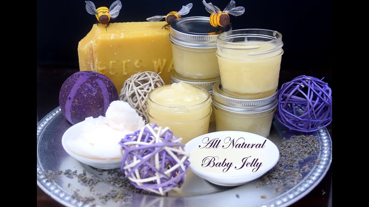 Tutorial ALL NATURAL BABY CASTOR JELLY!!! (Vasoline substitute) - YouTube