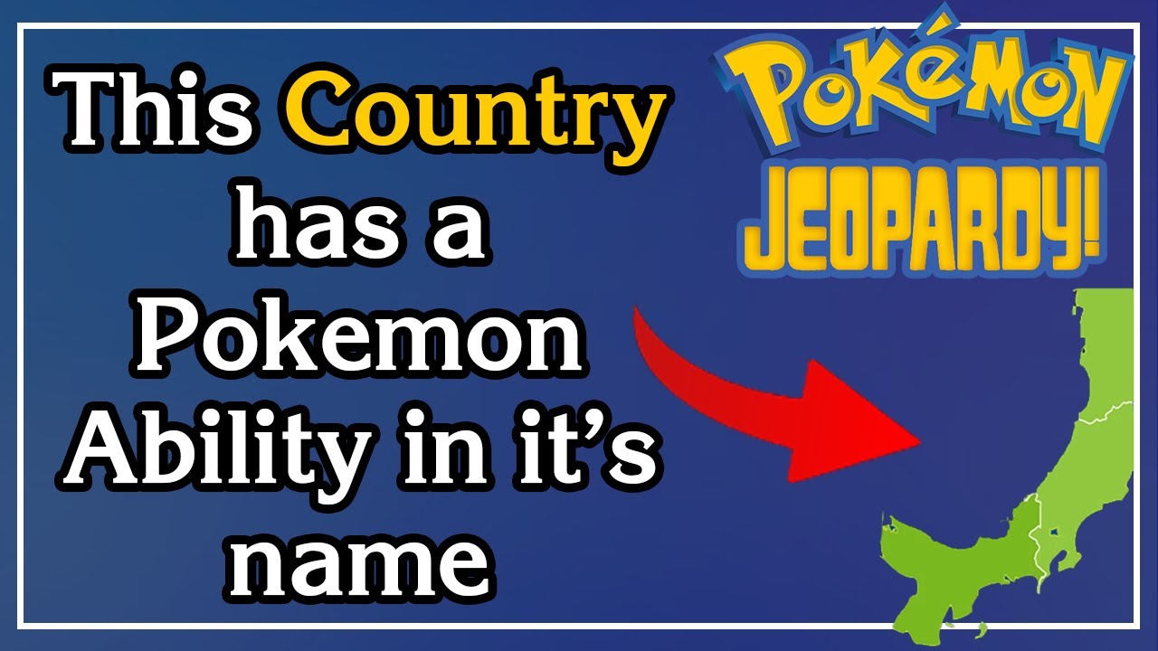 The most obscure Pokemon Trivia! Pokemon Jeopardy! - YouTube
