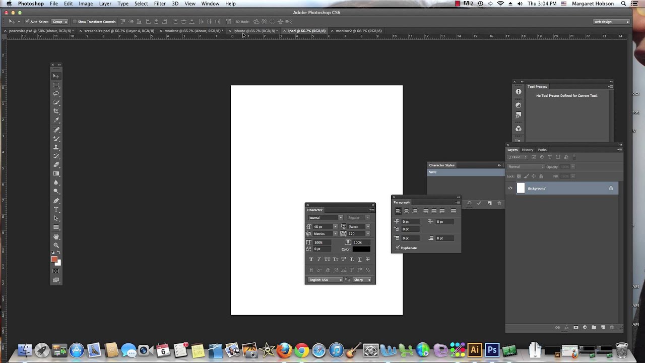 Setting Up Photoshop for Web and Mobile Design Projects. - YouTube