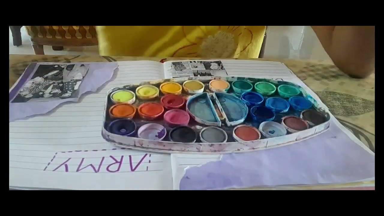 BTS journal DIY - YouTube