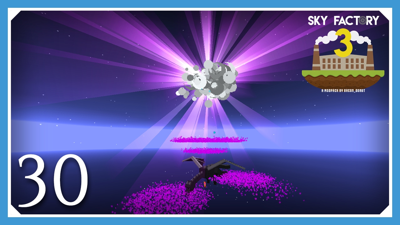 FTB Sky Factory 3 | Nanobot Beacon & Dragon Dimension! | E30 (Modded ...