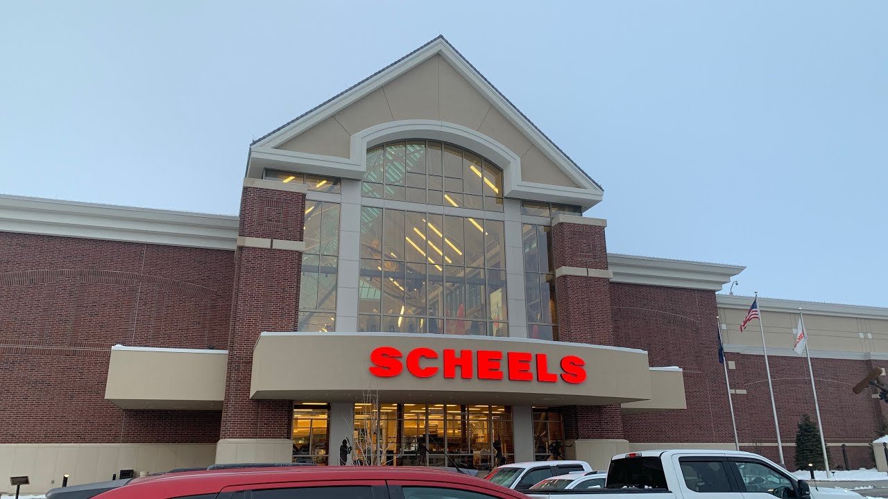 Going to Scheels for the first time - YouTube