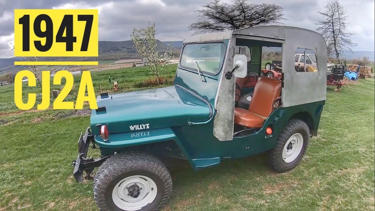 Willys Cj2A Sears hardtop - YouTube