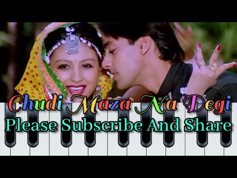 Chudi Maza na degi kangan Maza na dega|keyboard tutorial ...YouTube ...