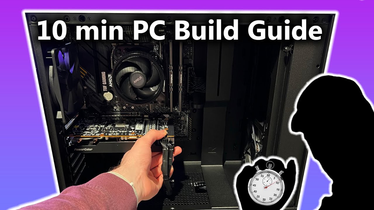 How to Build a Gaming PC in under 10 Mins - YouTube