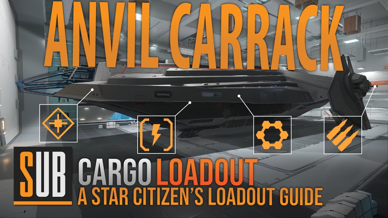 Anvil Carrack | A Star Citizen's Loadout Guide | Alpha 3.9 - YouTube