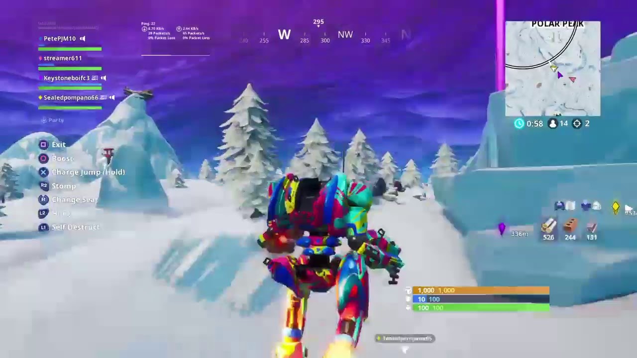 Epic Fortnite gameplay!!!!!!!!! Solo gameplay - YouTube