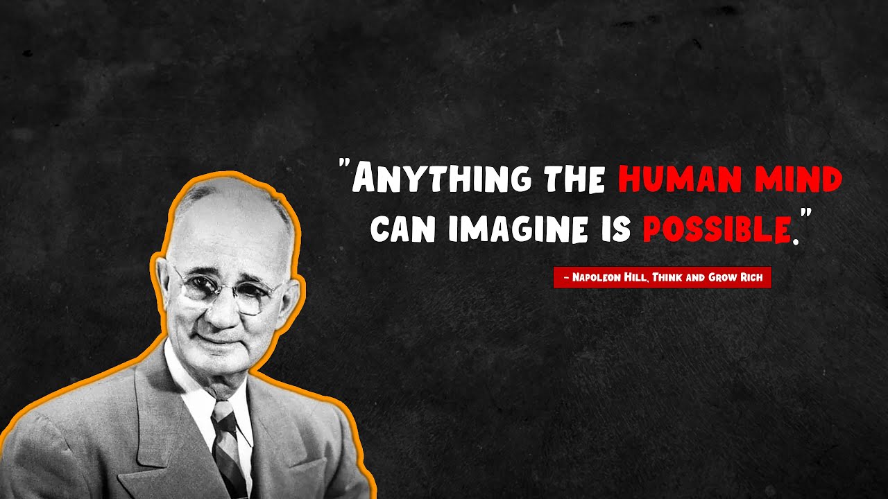 "Anything the human mind can imagine is possible." ― Napoleon Hill ...