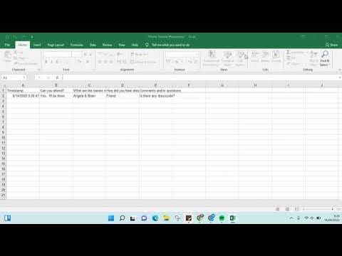 How to Get Google Form Responses in Excel - YouTube
