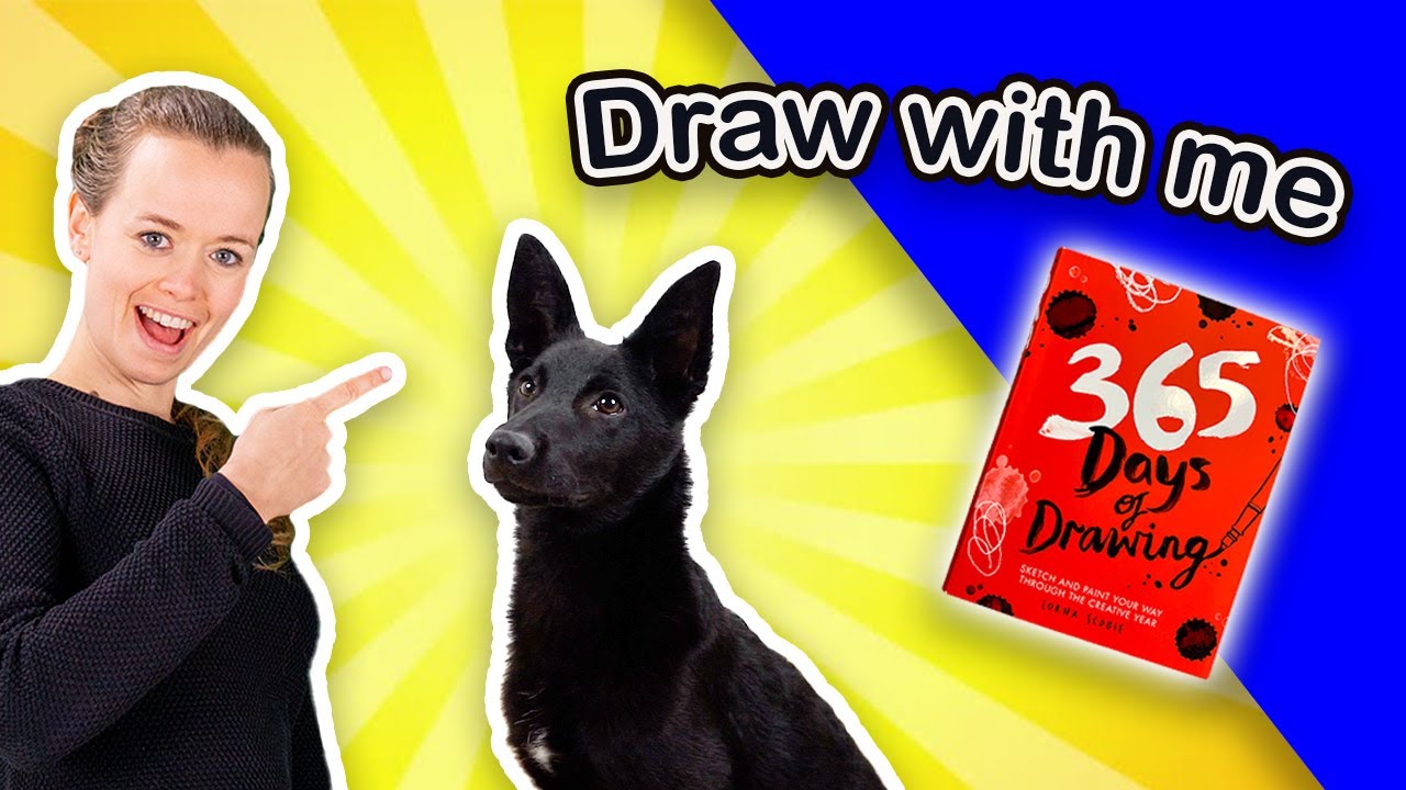Draw with me - 365 days of drawing (part 8) - YouTube