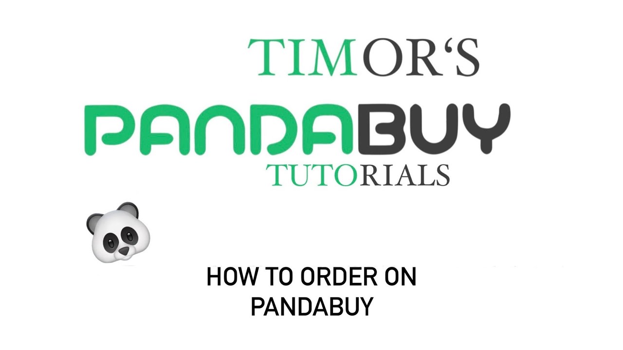 HOW TO ORDER ON PANDABUY - YouTube
