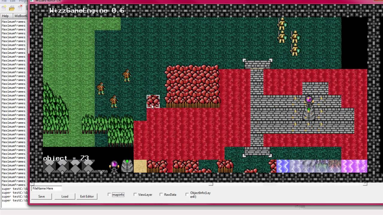 Blitzmax Wizzard Game Editor 02 - YouTube
