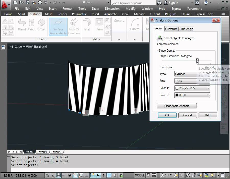 AutoCAD 2012 Video Tutorial - 3D Design & Modeling - Surface Design ...
