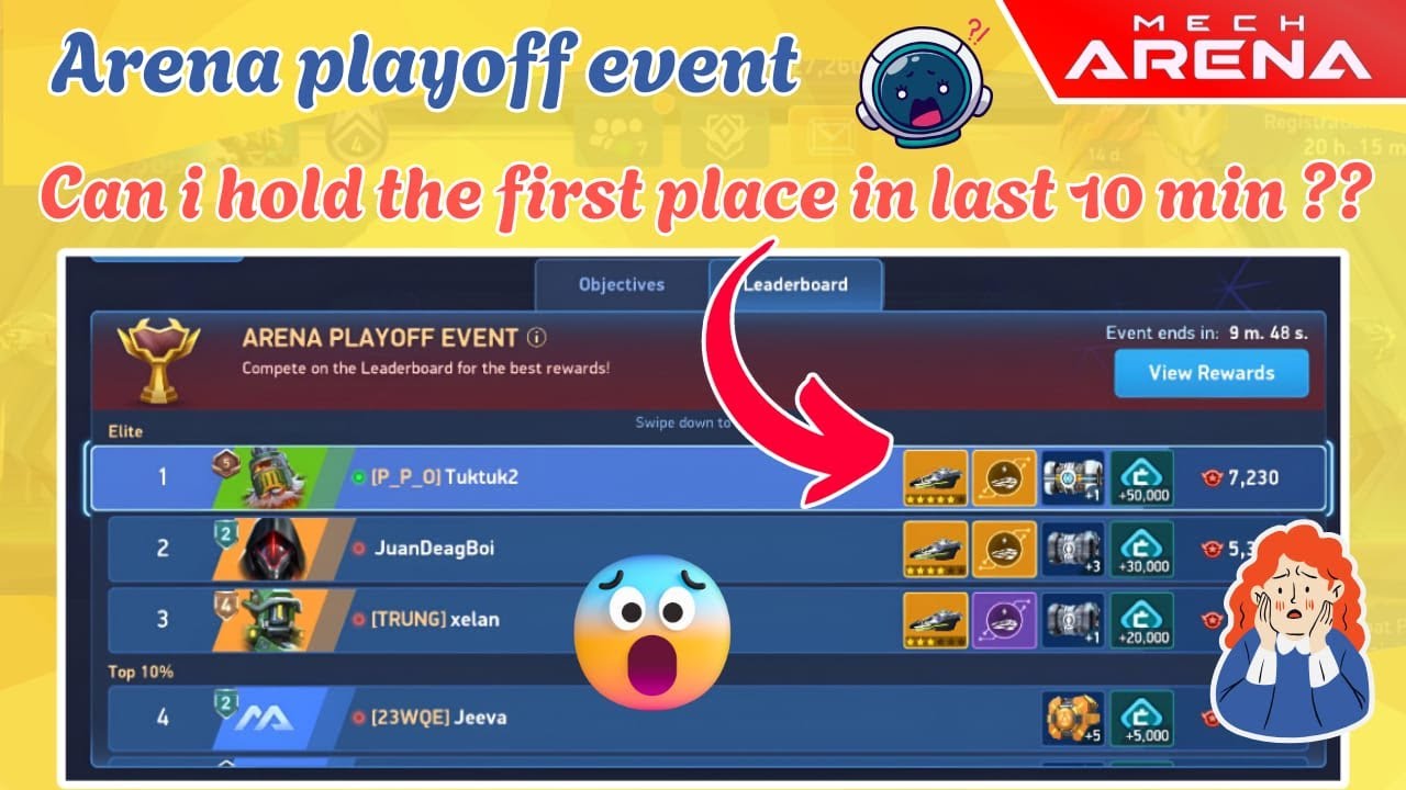 "🔥 Arena Playoff Event Finale | Holding 1st Place for Legendary ...