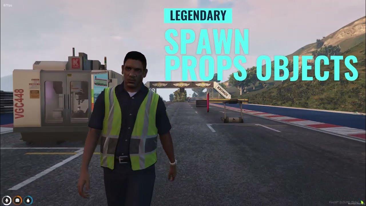 Spawn Objects Script Fivem Youtube