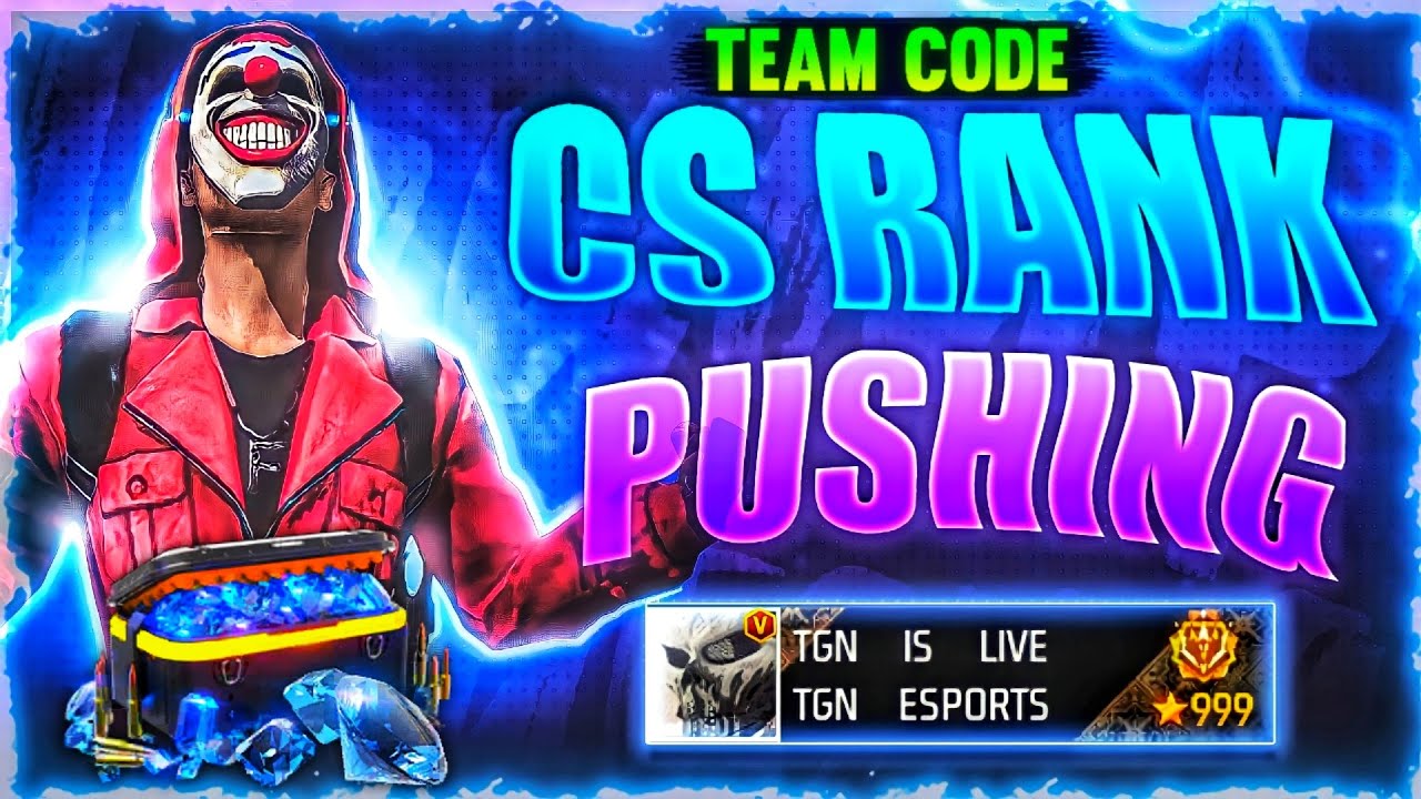 cs rank push live | team code cs rank push | ff cs rank Push ...