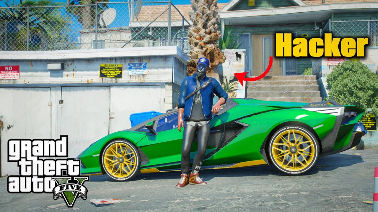 GTA 5: Hacker Suit... Wachdog Hacker in gta5.!! Malayalam - YouTube