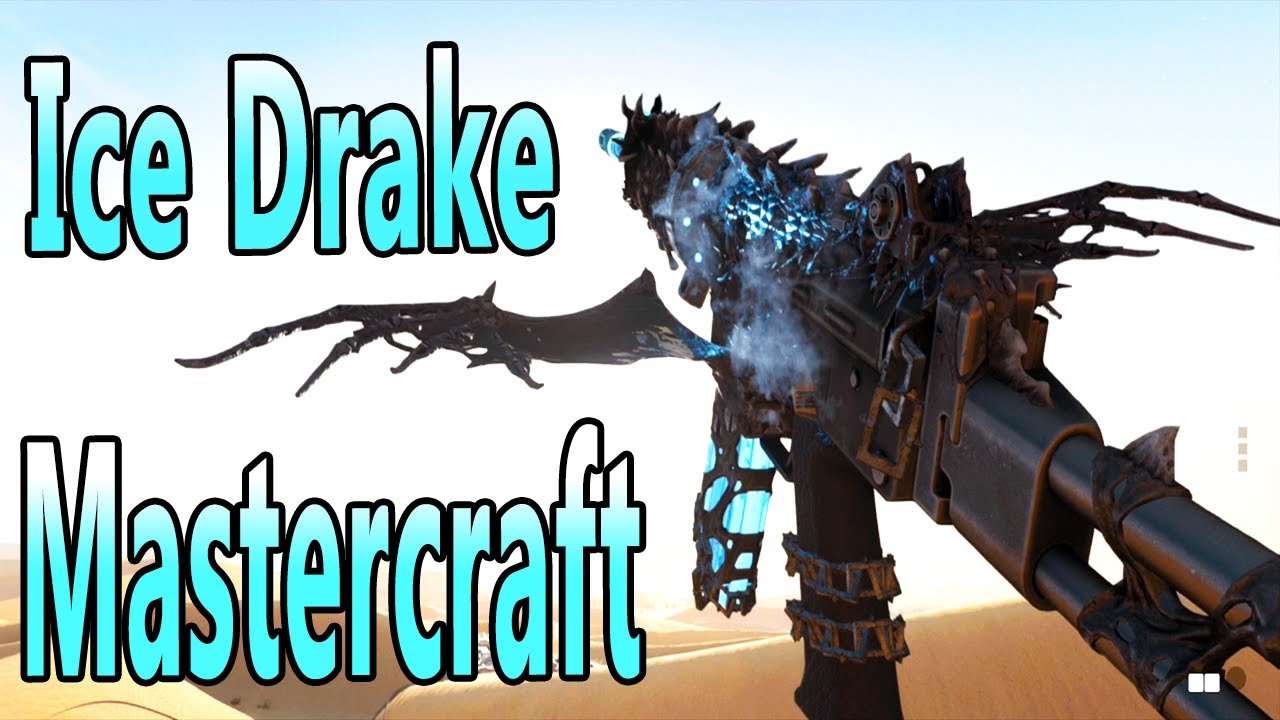 Flying Ice Dragon Krig 6 Mastercraft Blueprint Inspection in CoD: Black ...