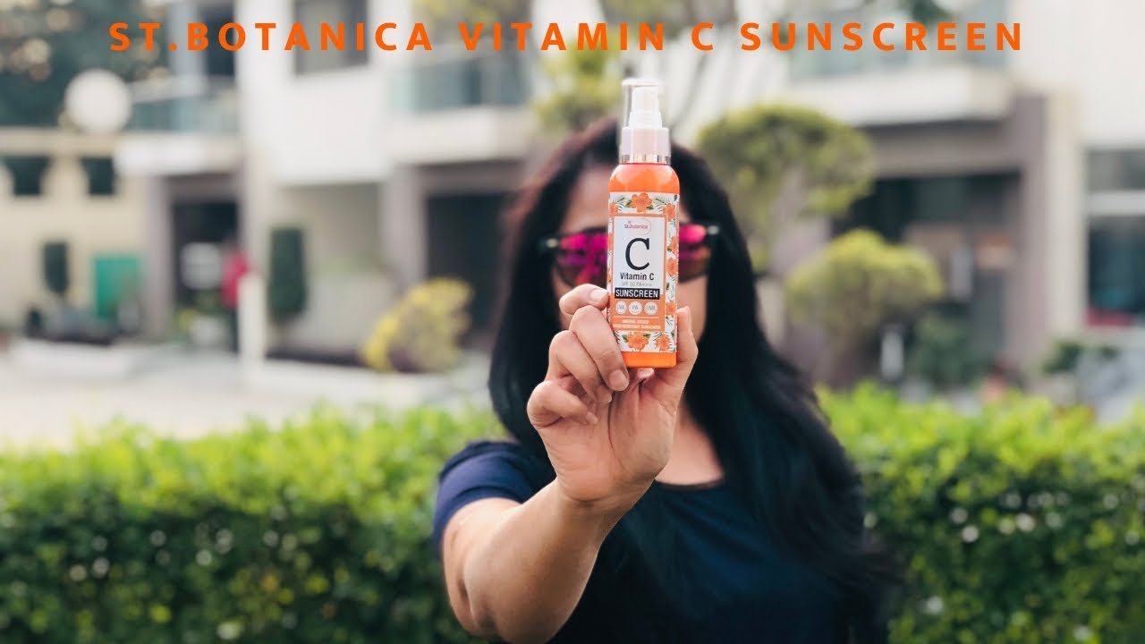 St. Botanica Vitamin C Sunscreen Review - YouTube