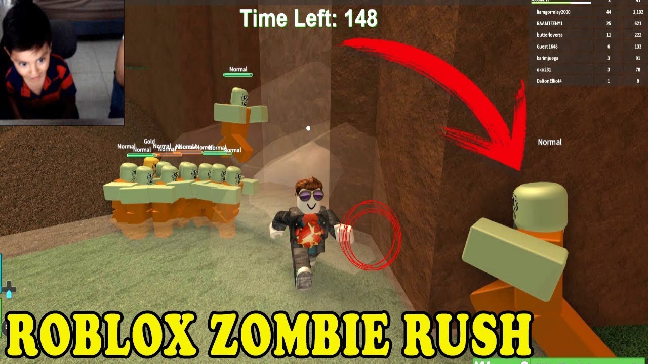 ROBLOX Zombie Rush! Jugando en Familia este INCREIBLE JUEGO - YouTube