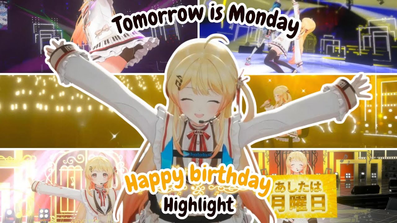Today is Kanade's Birthday and Tomorrow is.. MONDAY 【Otonose Kanade ...