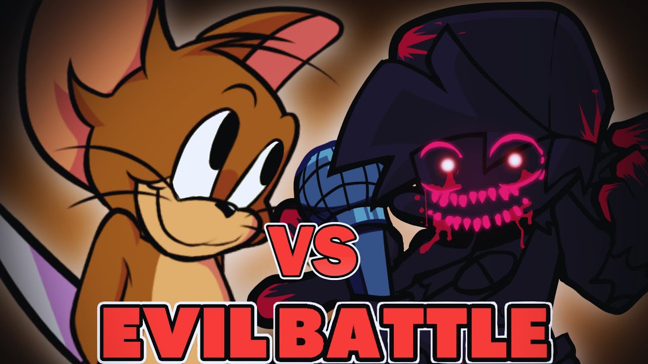 FRIDAY NIGHT FUNKIN' mod EVIL Boyfriend VS Jerry (REMAKE) - YouTube