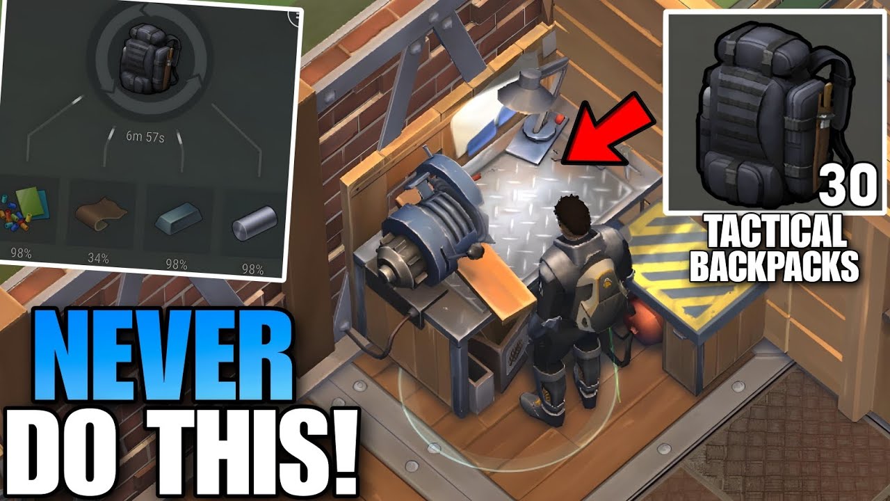 RECYCLING 30 TACTICAL BACKPACKS!(NEVER DO THIS!) IN LDOE - Last Day on ...