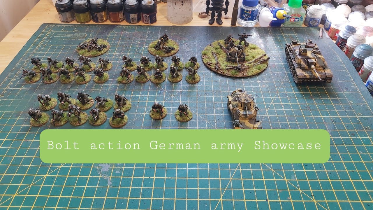 Bolt Action German Showcase - YouTube