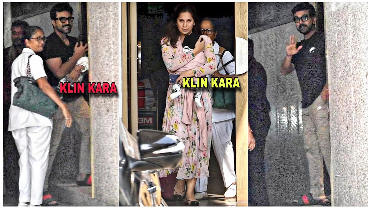 Megapower Family Ram Charan , Upasna , Klin Kara & Rhyme in Mumbai ...