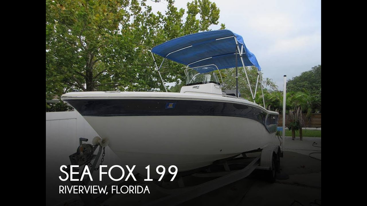 [SOLD] Used 2013 Sea Fox 199 Commander in Riverview, Florida - YouTube