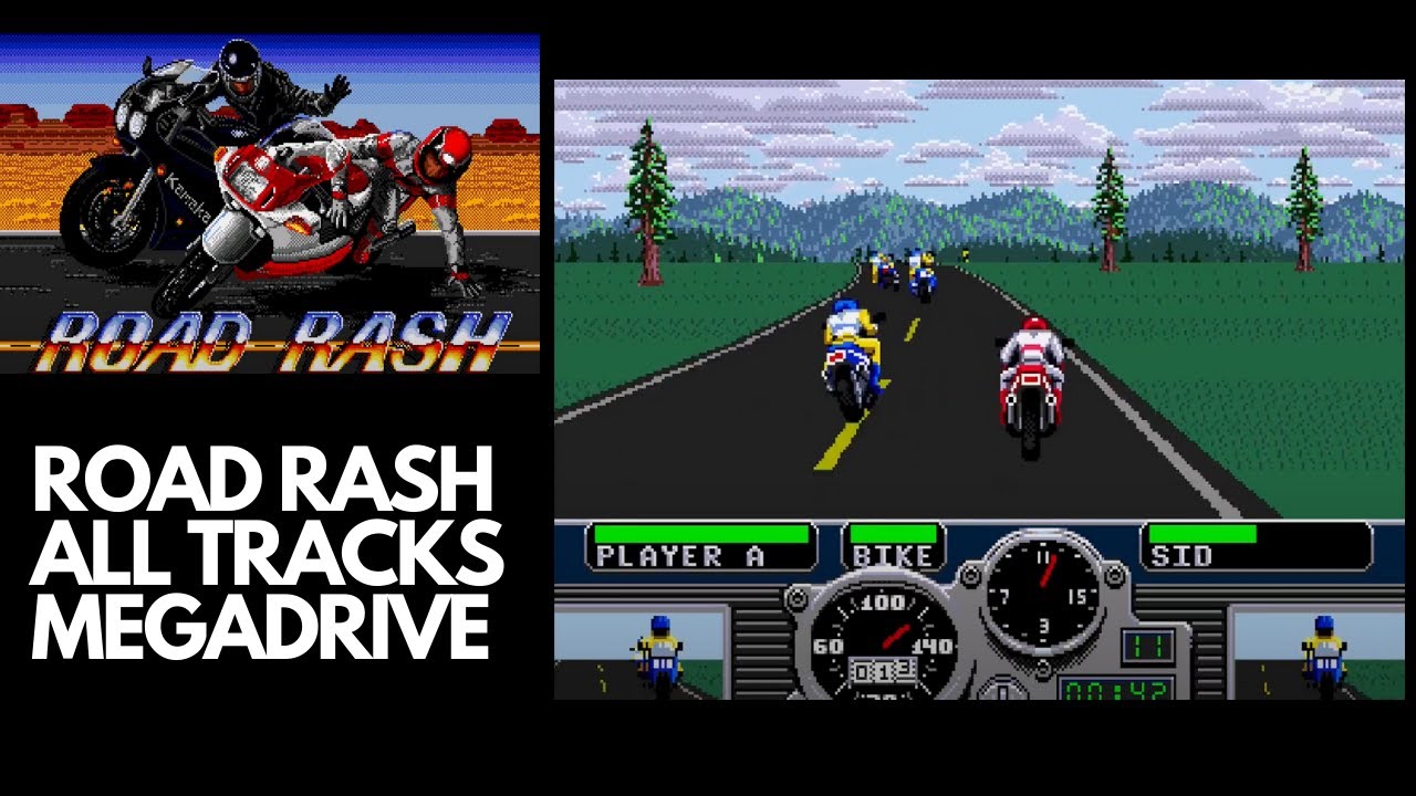 Sega Megadrive/Genesis - Road Rash Longplay - YouTube