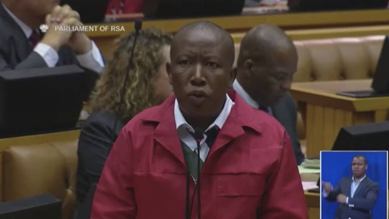 EFF walks out of Parliament, calls President Jacob Zuma a criminal ...