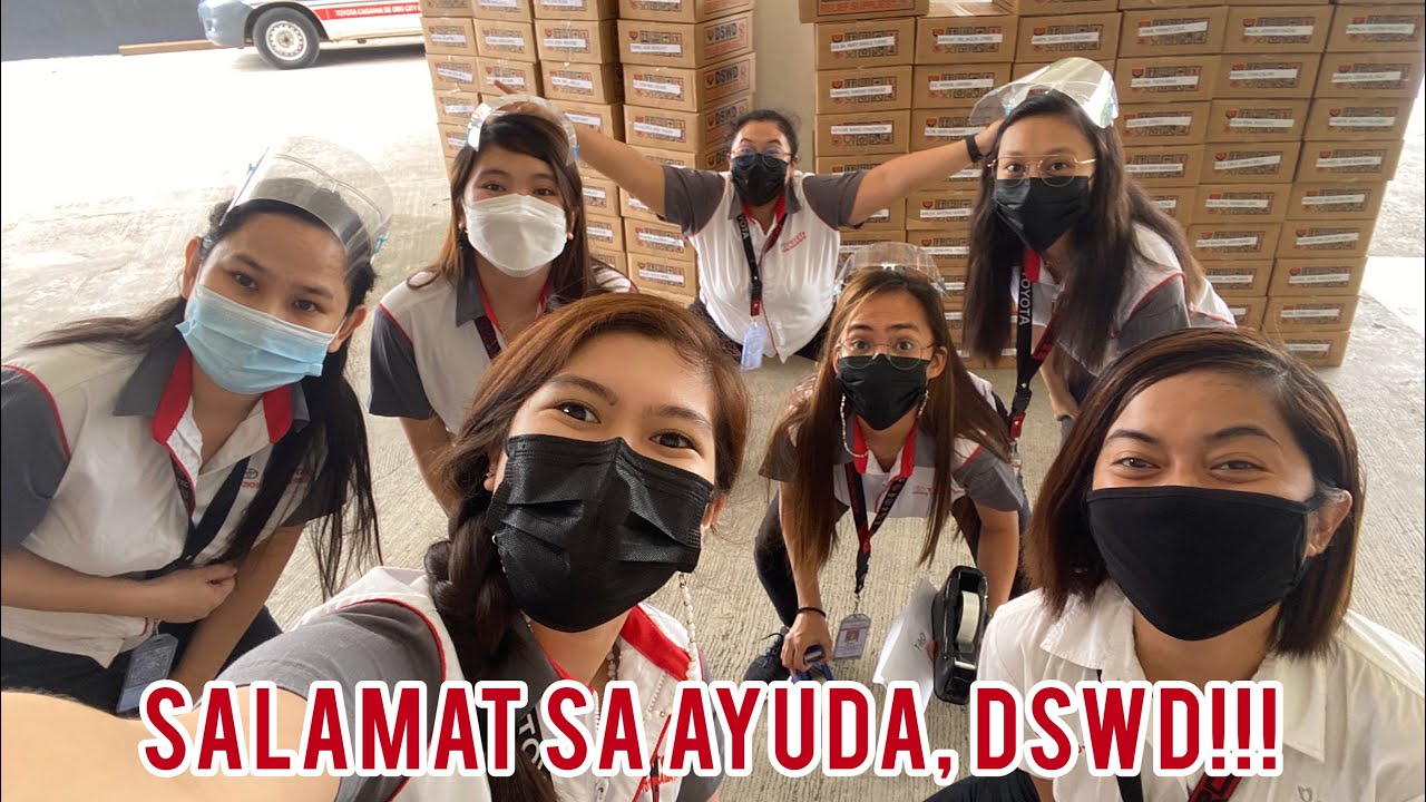 WHAT’S INSIDE THE DSWD AYUDA BOX? - YouTube